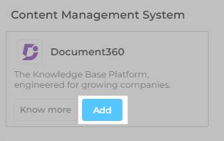 Use Document360 As A Content Source