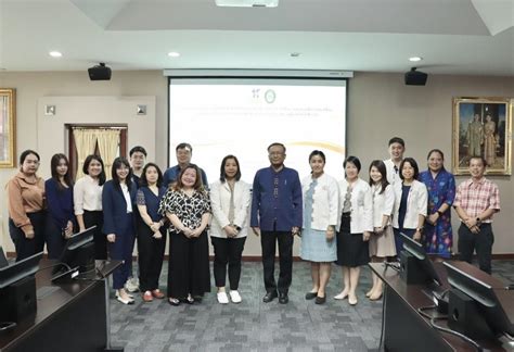 มร ลป ให้การต้อนรับคณะทำงานจากสำนักงานสภาพัฒนาการเศรษฐกิจและสังคมแห่งชาติ สศช และ สำนักงาน