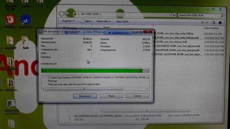 How To Convert Android Stock Recovery Lz4 To Img Tar File Youtube