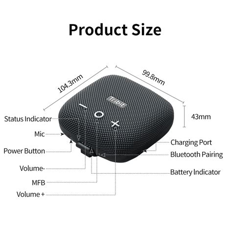 Tribit Stormbox Micro 2 Portable Bluetooth Speaker Price In Bangladesh