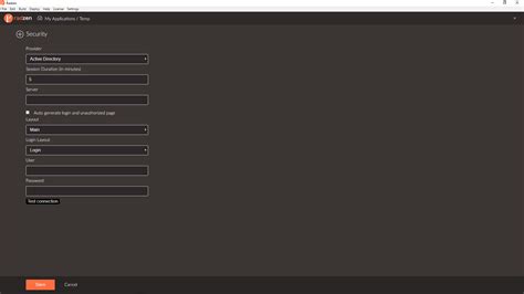 AD Authentication And Session Timeout Radzen