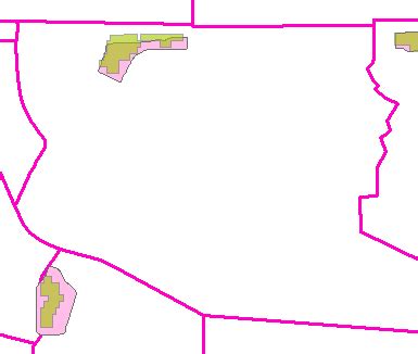 Arcgis Desktop Finding Area Between Multiple Polygons Using ArcMap Geographic Information