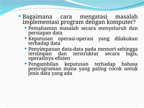 Pengenalan Struktur Data Pengenalan Struktur Data Ppt