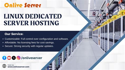 Linux Dedicated Server Hosting Secure And Reliable Solution