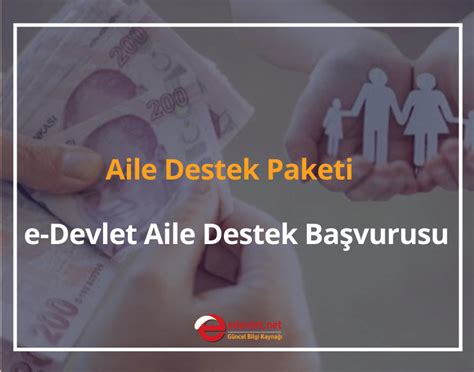 Aile Destek Paketi 2024 E Devlet Aile Destek Başvurusu