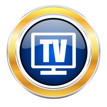 Golden Tv Icon Png Images Vectors Free Download Pngtree