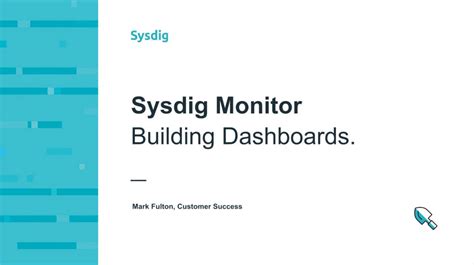 Sysdig Monitor チュートリアル Sysdig 株式会社scsk
