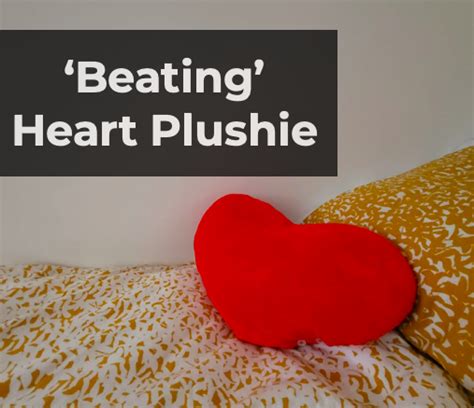 Beating Heart Plushie 6 Steps With Pictures Instructables