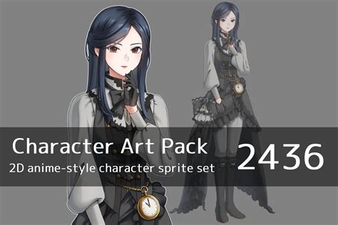 Character Art Pack 2436 6 Expressions 2d 캐릭터 Unity Asset Store