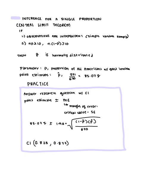 Qtm Lecture Ch 6 Inference For Single Proportion Inference For A Single Proportion Central