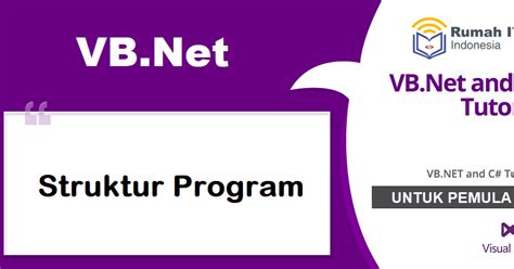 Struktur Program Vbnet Rumah It
