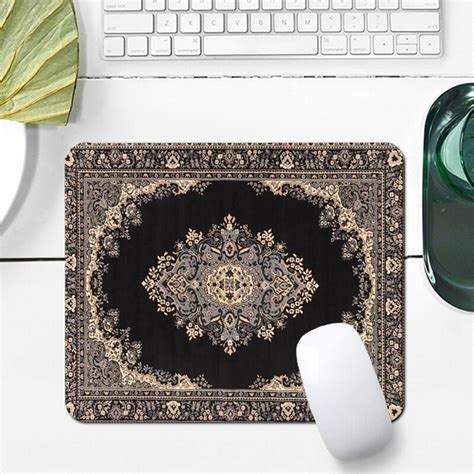 유럽 페르시아 대형 마우스 패드 게임 키보드 패드 사무실 학습 두꺼운 테이블 패드 정밀 잠금 가장자리 테이블 공예 Aliexpress