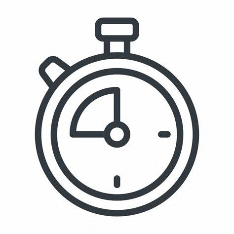 Stopwatch Time Timer Chronometer Watch Clock Stop Icon Download On Iconfinder