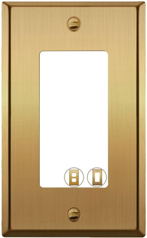 Brushed Brass Outlet Covers At Kiara Cann Blog