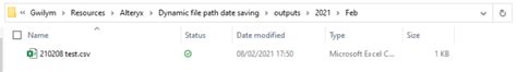 how to dynamically save a file with a different file path in alteryx