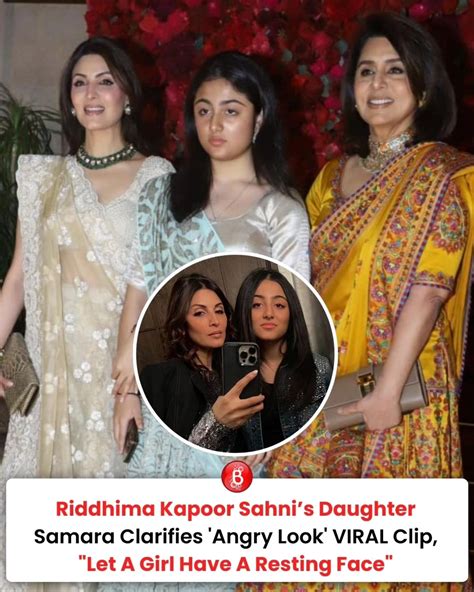 Bollywood A Video Of Riddhima Kapoor Sahnis Daughter Samara From