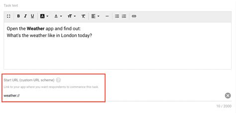 Localization Support And Task Specific Urls For Mobile Testing Uxtweak