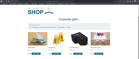 SQL Injection Vulnerability In WHERE Clause Allowing Retrieval Of Hidden Data PortSwigger