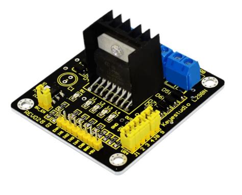 Ks0063 Keyestudio L298n Motor Driver Board Module Keyestudio Wiki
