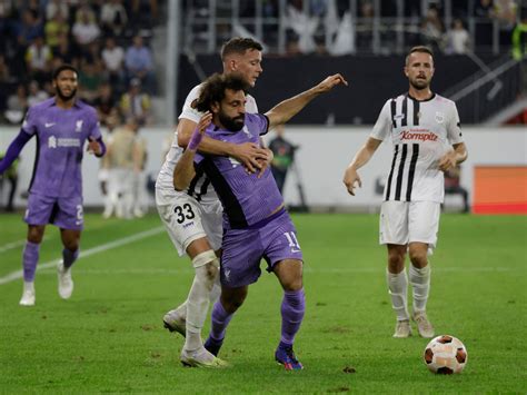محمد صلاح يقود ليفربول للفوز على لاسك لينز النمساوي 3 1 في الدوري