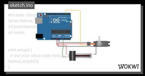 Servo Wokwi ESP STM Arduino Simulator