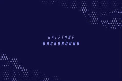 Premium Vector Vector Halftone Pattern Smooth Curved Border Abstract Background