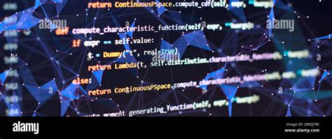 Python Code Computer Screen Mobile Application Design Stock Photo Alamy