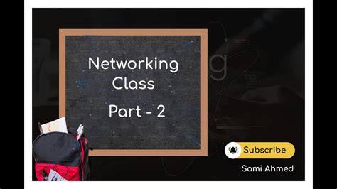 Networking Part 2 Youtube