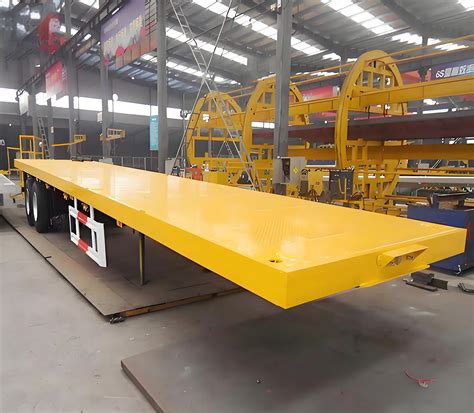 Flatbed Trailer 40ft Container Chassis Trailer Intermodal Chassis With