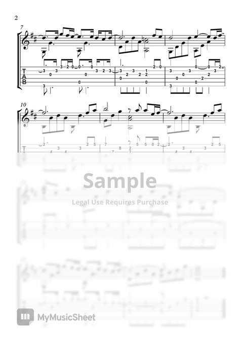 Wes Sutton 나 무엇과도 주님을 클래식기타 커버곡 Sheets By Dawoon Jeong