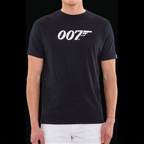James Bond 007 T Shirt Black Men
