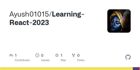 Github Ayush01015learning React 2023