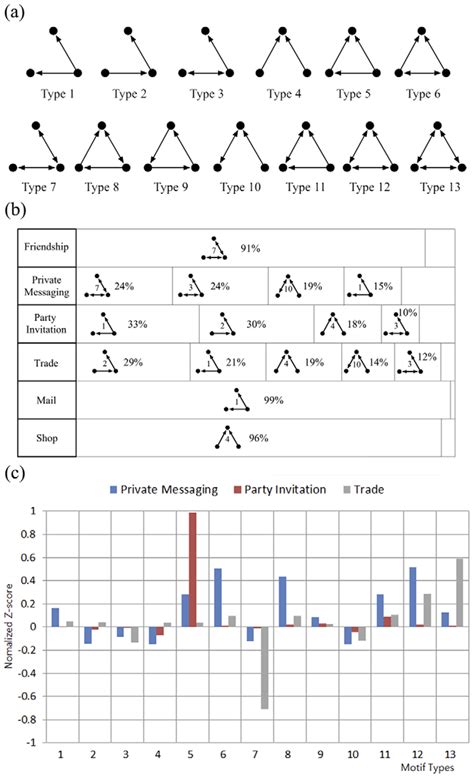 Network Motif Analysis Of Node Triplets Reveal Detailed Interactions Download Scientific