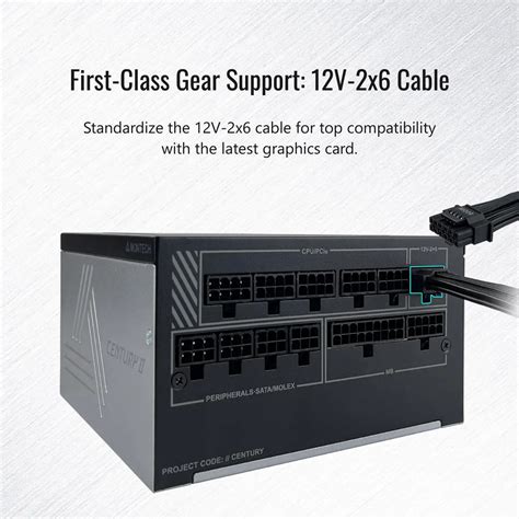 Montech Century Ii 1200w High End Atx Gaming Power Supply 80 Plus