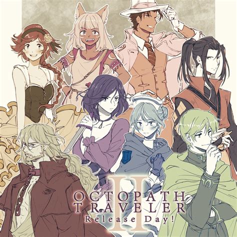 Throne Agnea Temenos Castti Hikari And More Octopath Traveler Ii Drawn By Korina