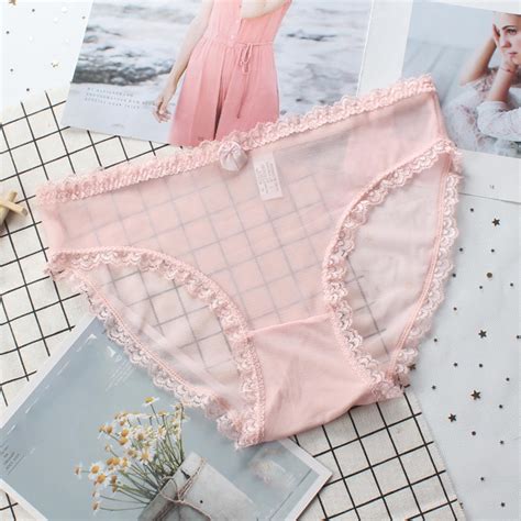 Hesxuno Women Sexy Lace Underwear Lingerie Thongs Panties Ladies