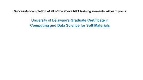 Nrt Midas Trainee Timeline Nrt Computing And Data Science Training