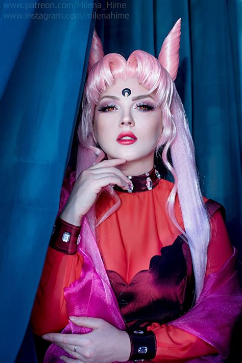 Sailor Moon Black Lady Chibiusa Adult Inspired Cosplay Wig Etsy