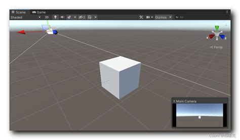 【unity3d】视图中心 视图中心概念 围绕游戏物体旋转 添加游戏物体到游戏场景的位置 unity scene视图中心点ui