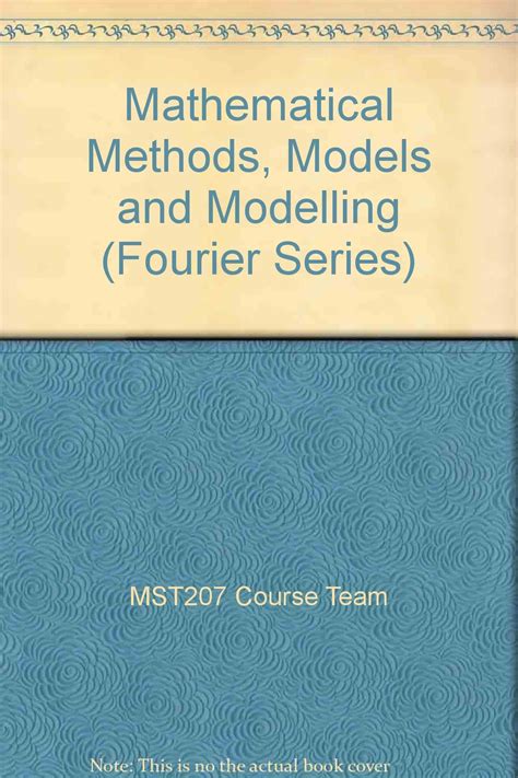 Amazon Mathematical Methods Models And Modelling Fourier Series