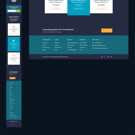 Capgemen Figma Corporate Dark Web Design Captain Design