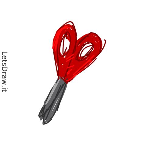 How To Draw Pair Of Scissors 9mxdk47ea Png LetsDrawIt
