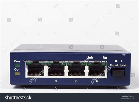 Ethernet Computer Hub Switch Stock Photo 1643264 Shutterstock