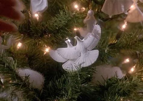 Set Of 2 Turtle Dove Ornaments Inspired By Home Alone 2 A Christmas