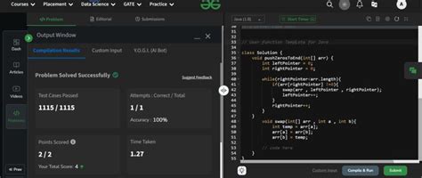Gfg Coding Problemsolving Geeksforgeeks Akash Choudhary