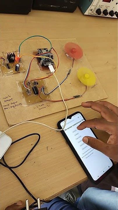 wifi based speed control of dc motor using node mcu youtube