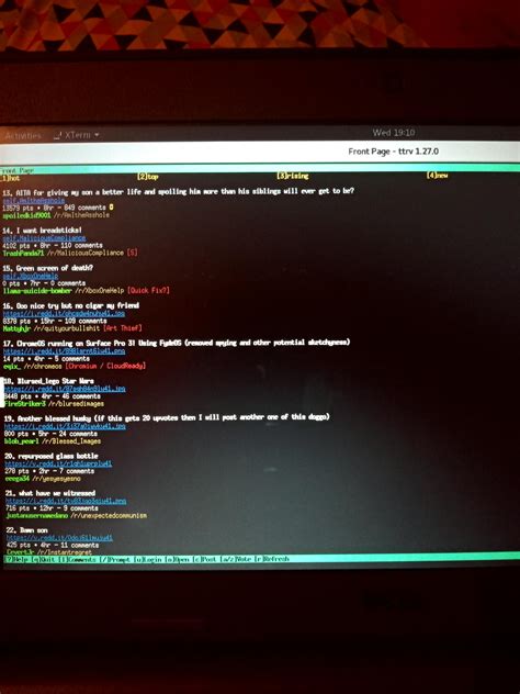 Browsing Reddit In The Terminal Rlinuxmasterrace