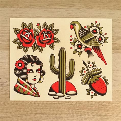 Traditional Mexican Art Tattoos