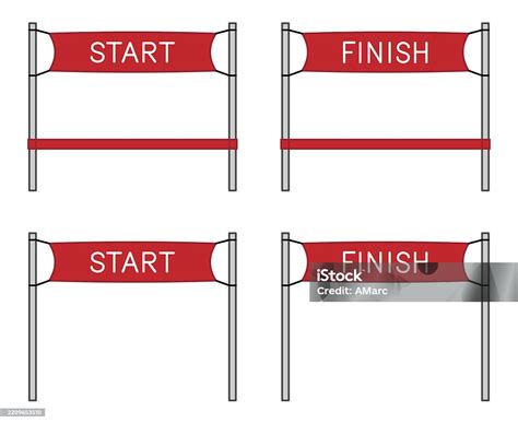 시작 및 결승선 배너 에 대 한 레이스 색상 클립 아트 투명 배경 Championship에 대한 스톡 벡터 아트 및 기타 이미지 Championship 결승선 경쟁