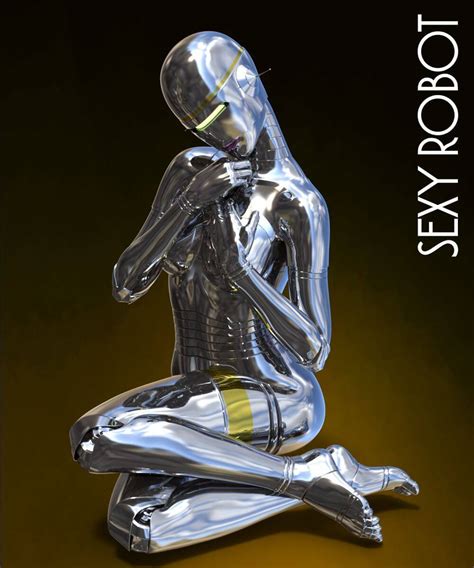 Sorayama S Sexy Robot For Genesis 3 Daz Content By Ion Https Renderhub Com Ion Sorayamas